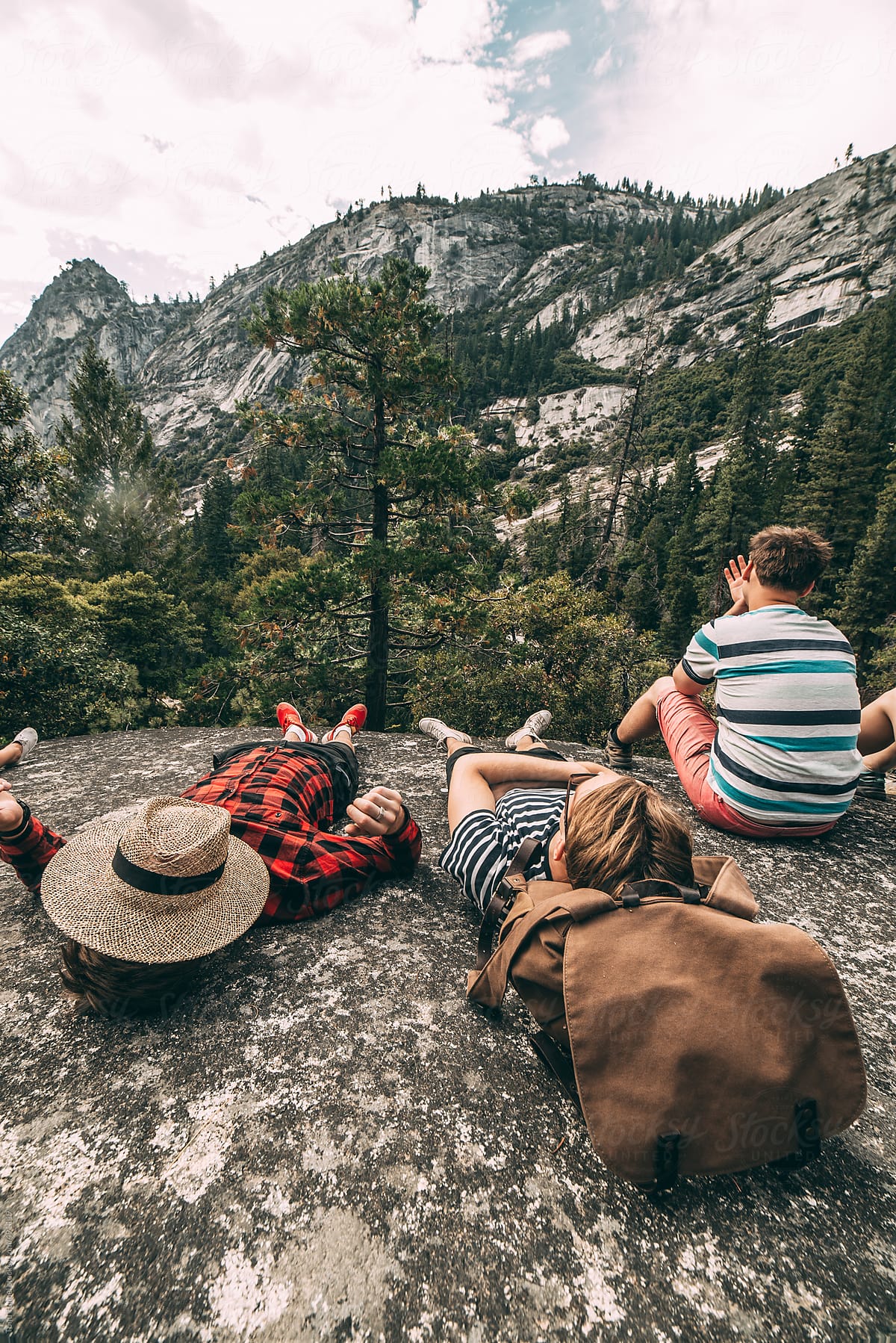 "Taking A Rest While Hiking In Yosemite" by Stocksy Contributor "Tõnu ...
