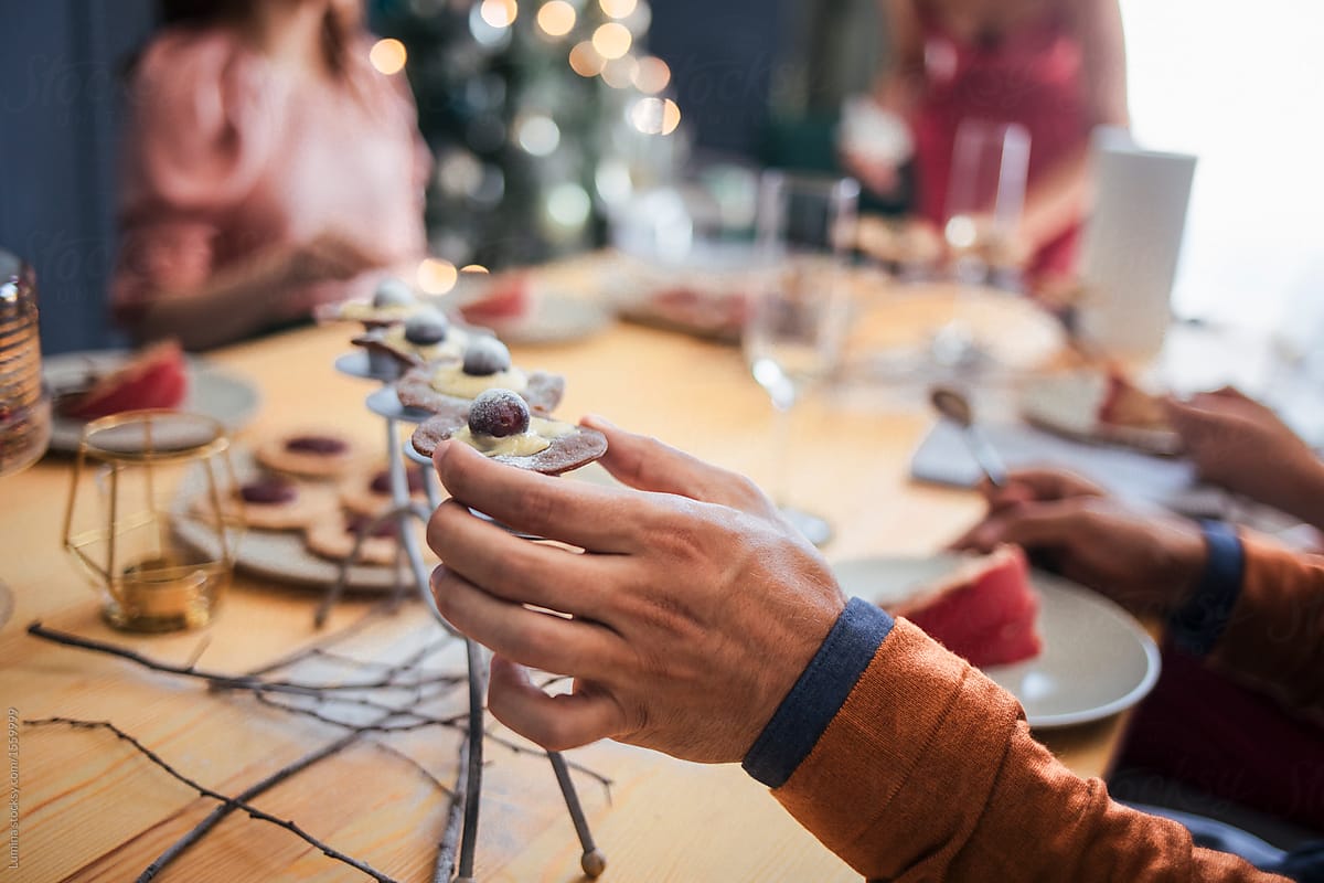 "Man Taking Dessert" by Stocksy Contributor "Lumina" - Stocksy