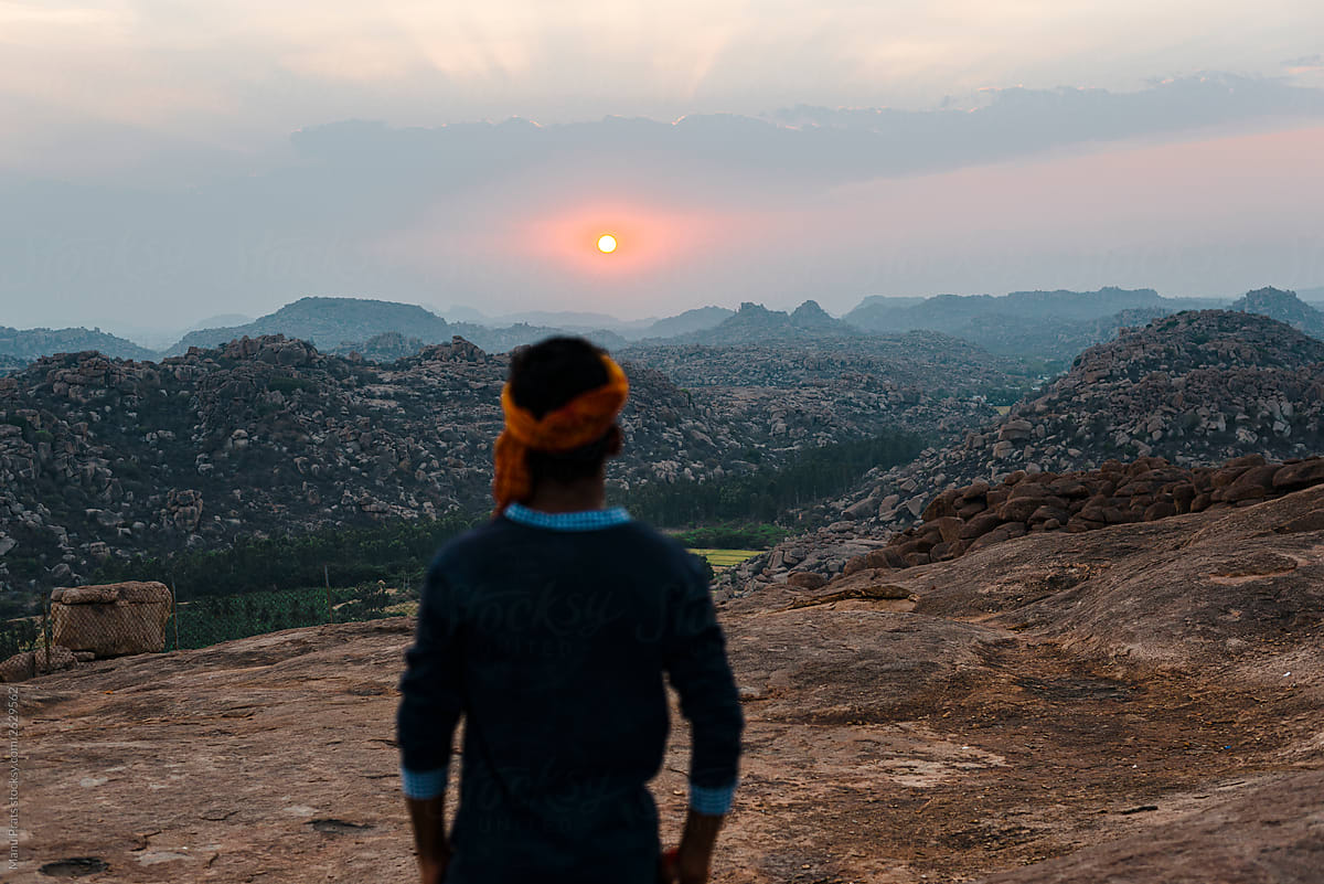 "Man Traveler Travelling India" by Stocksy Contributor "Manu Prats ...
