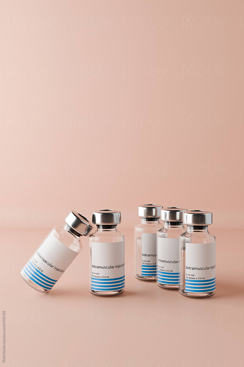 "Vaccine Vials" by Stocksy Contributor "Sibila and Pavel" - Stocksy