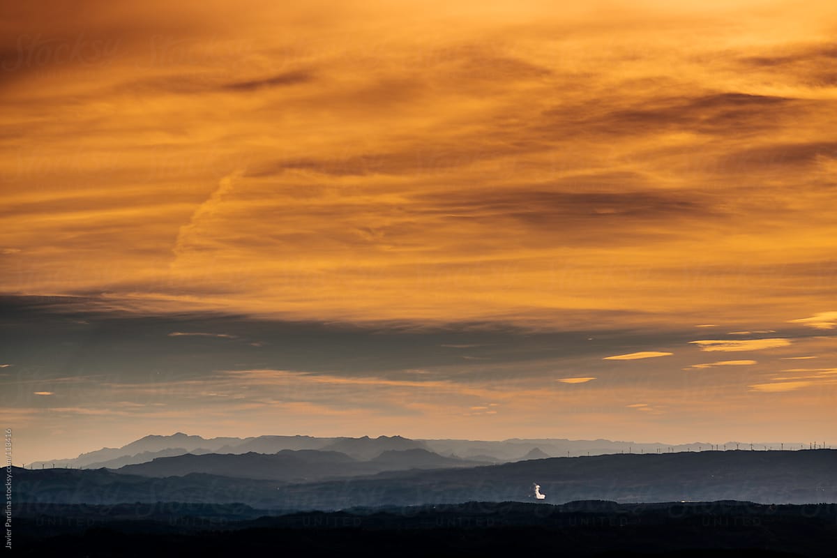 "Sunset At Nature" by Stocksy Contributor "Pardina Studio x Katya D ...