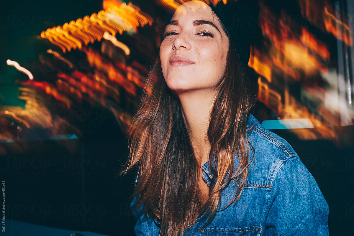 "Direct Flash At Nightclub Party" by Stocksy Contributor "Guille ...