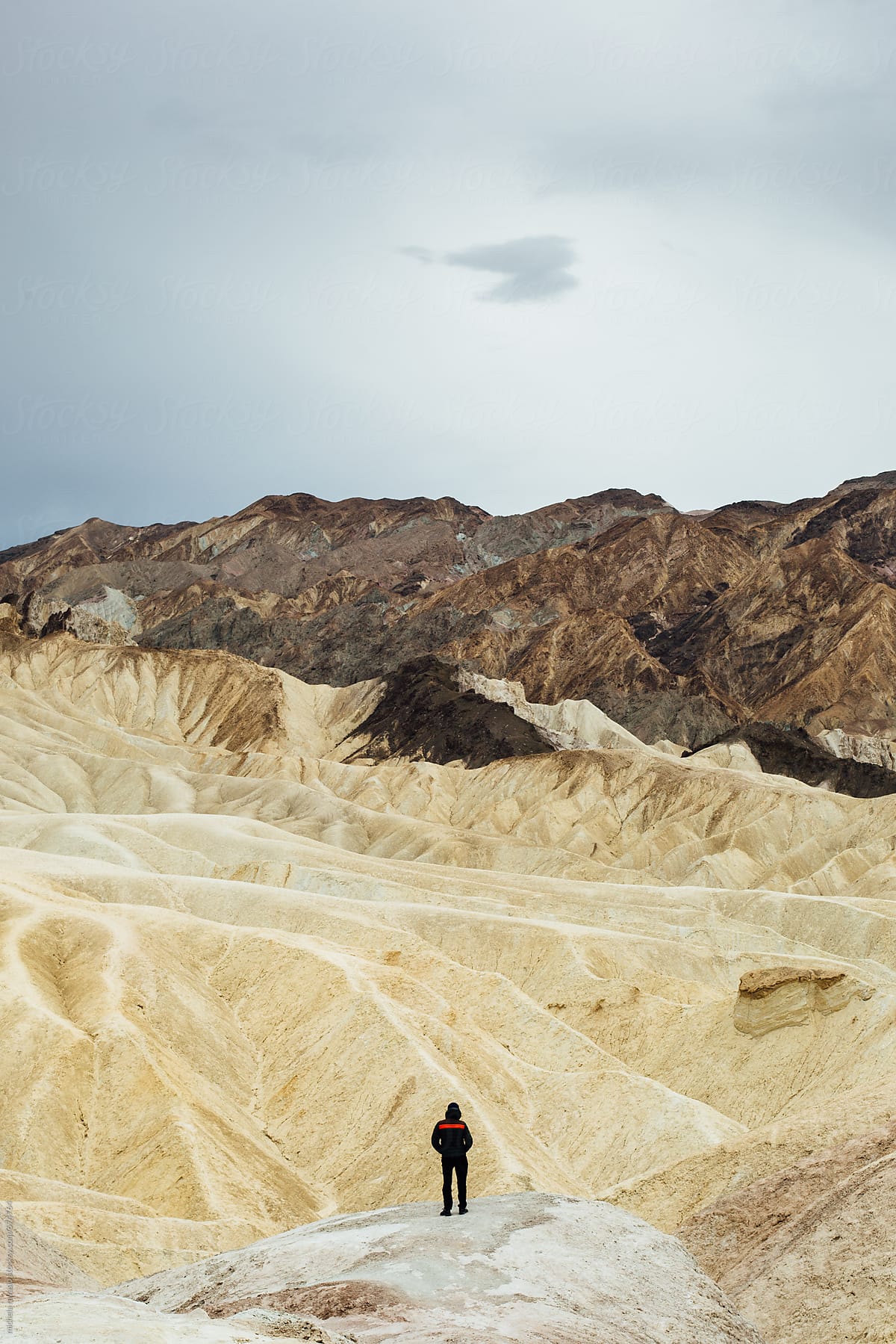 "Man Looking The Majesty Of Nature" by Stocksy Contributor "Michela ...