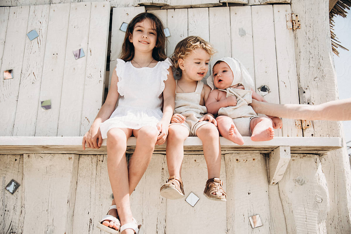 "Sweet Children" by Stocksy Contributor "Olga Murzaeva" - Stocksy