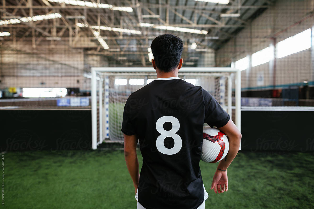 "Soccer Player Training In Football Field." by Stocksy Contributor ...