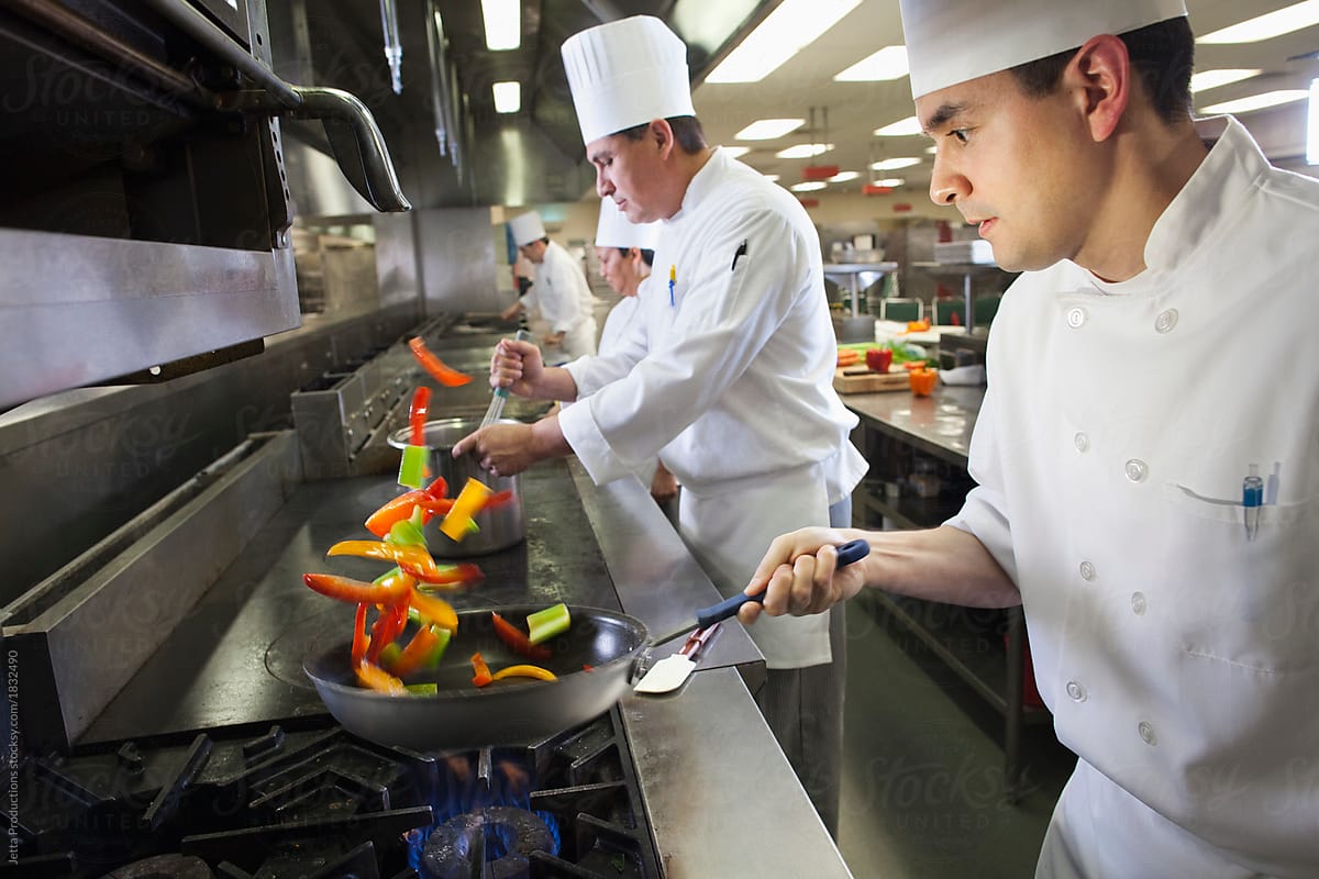 "Commercial Kitchen" by Stocksy Contributor "Walter And Deb Hodges ...