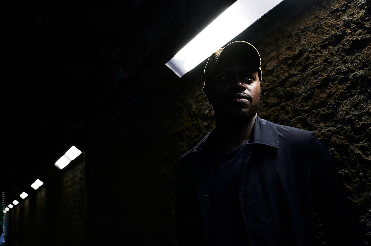 "Low Light Silhouette Portrait Of Male" by Stocksy Contributor "Ivan ...
