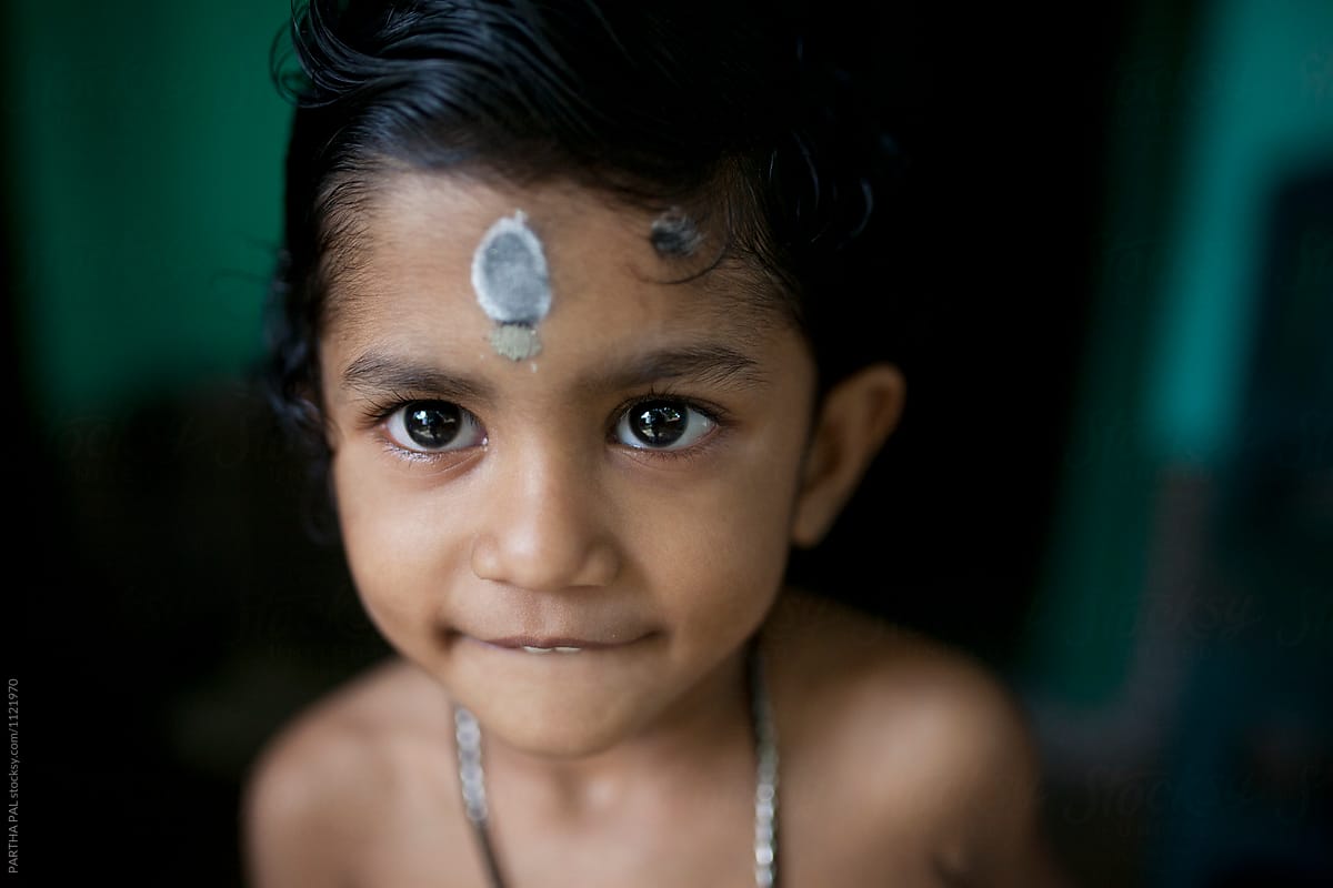 "Portrait Of Indian Kid" by Stocksy Contributor "Dream Lover" - Stocksy