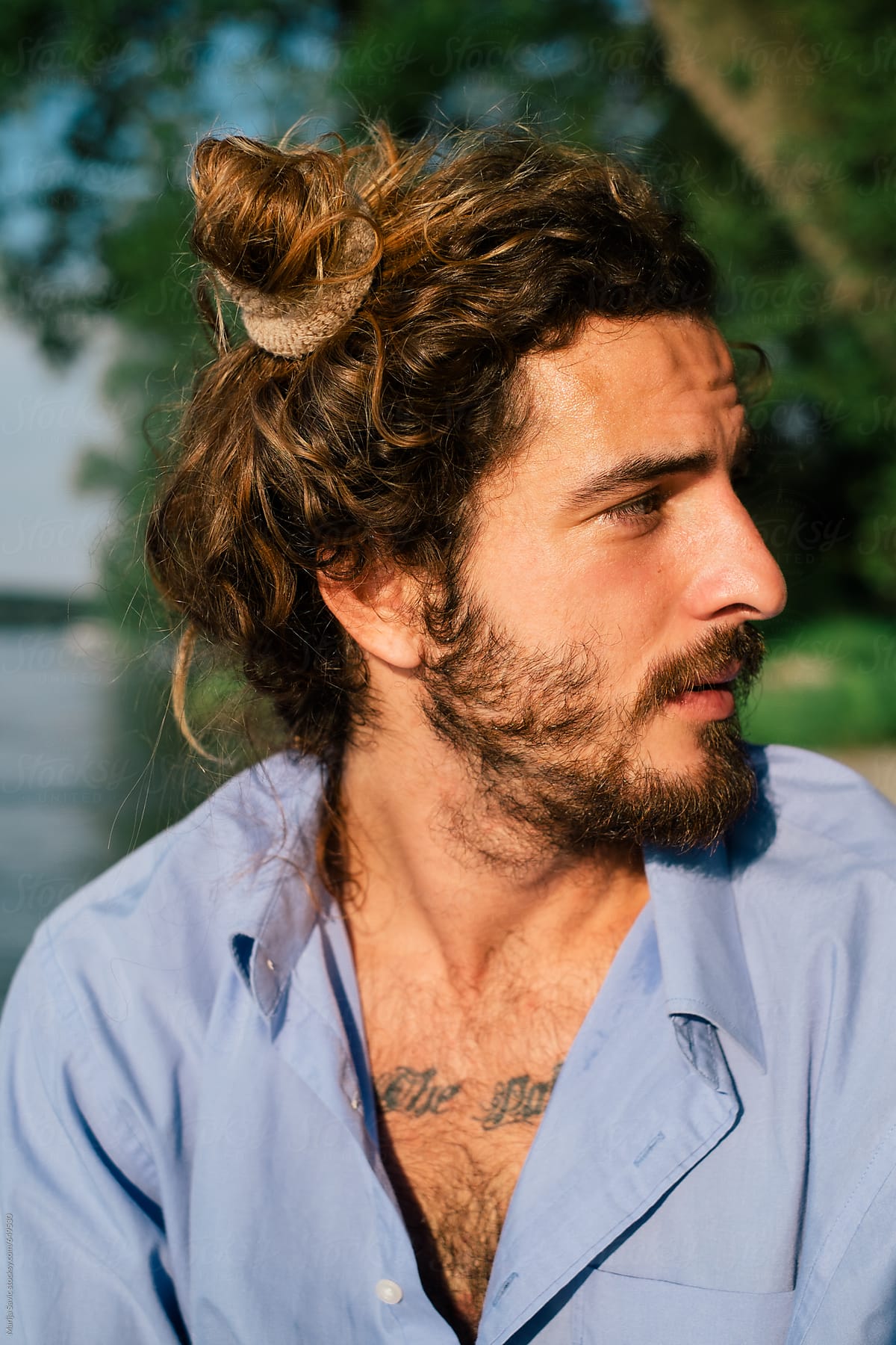 "Man In Nature" by Stocksy Contributor "Maia Images" - Stocksy