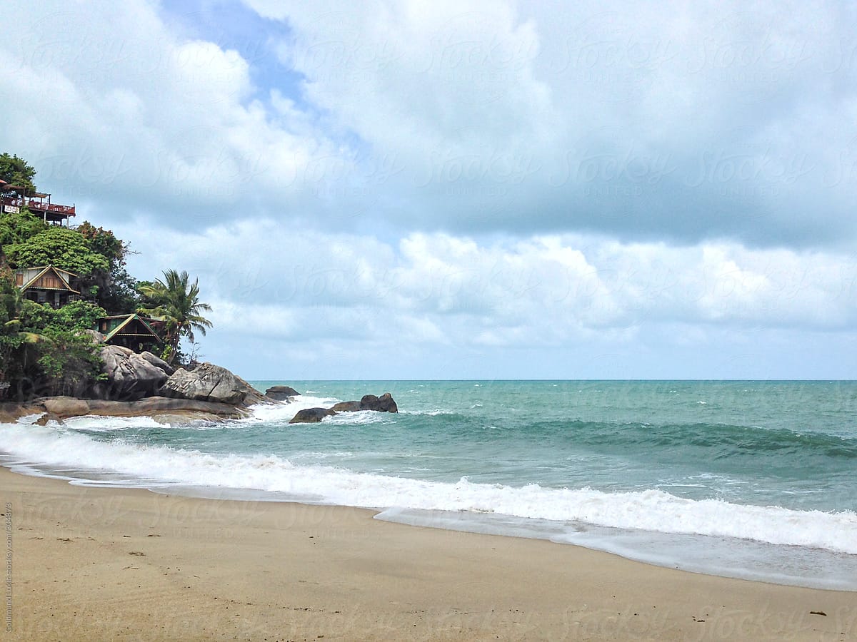 "Sandy Beach" by Stocksy Contributor "Goldmund Lukic" - Stocksy