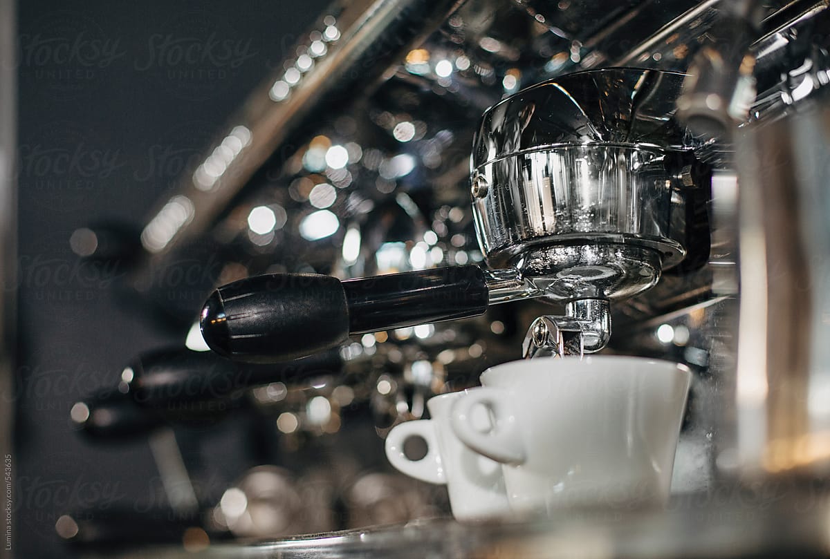 "Coffee Machine" by Stocksy Contributor "Lumina" - Stocksy