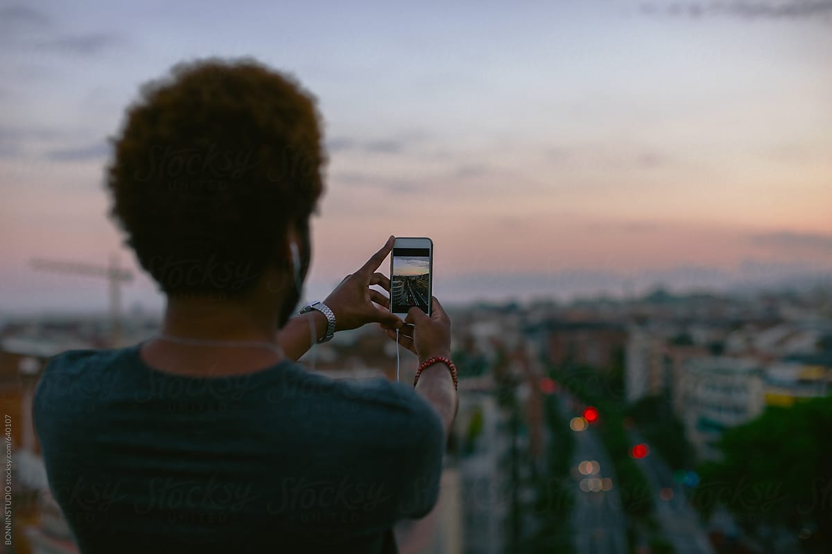 "Back View Of A Young African American Man" by Stocksy Contributor ...