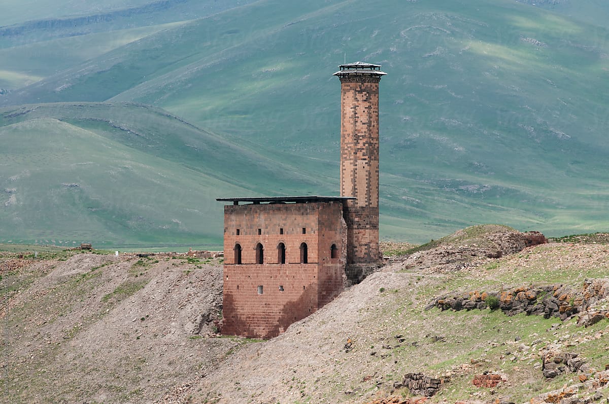 "Building And Tower, Ani Fort, Turkey." by Stocksy Contributor "Thomas ...