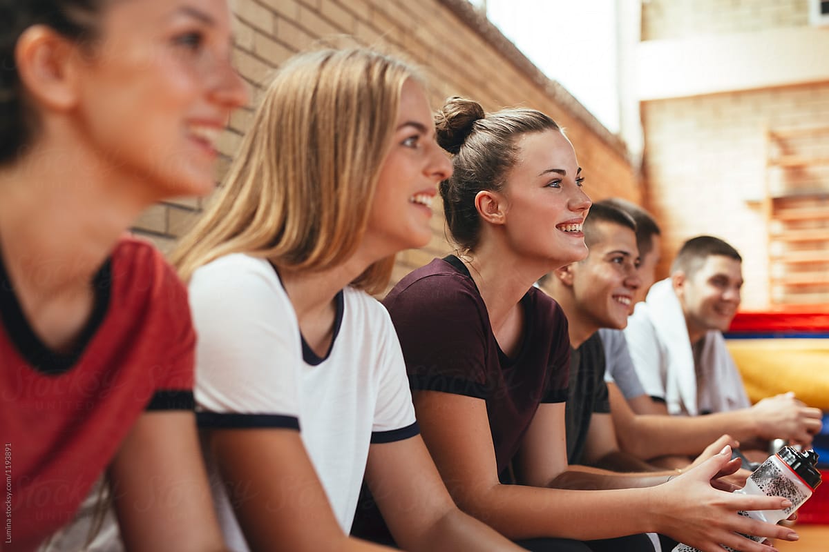 "Students At School Gym" by Stocksy Contributor "Lumina" - Stocksy