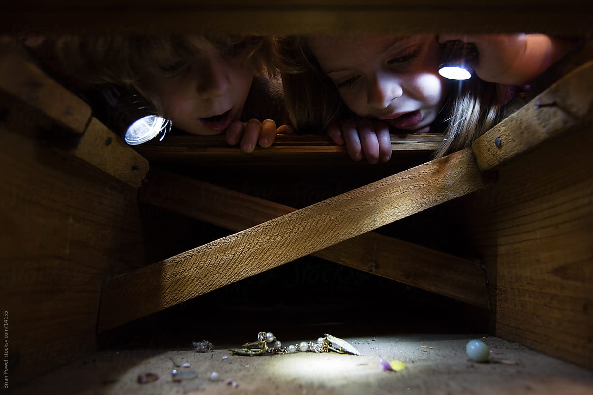 "(series) Kids Using Their Imagination To Search For Treasure" by ...