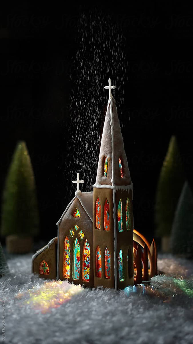 Gingerbread Gothic Cathedral
