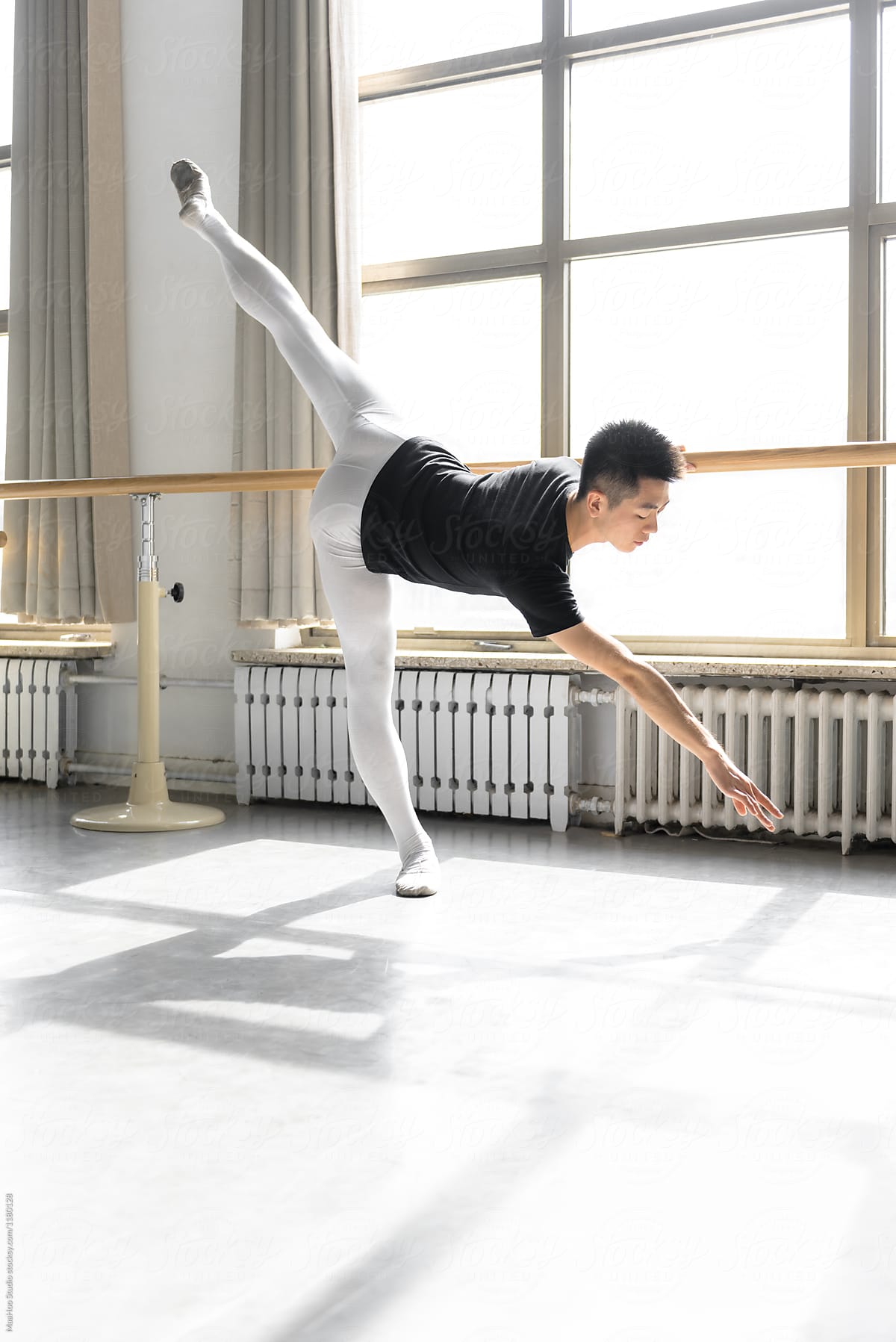 "Professional Male Dancer Practicing Movement" by Stocksy Contributor ...
