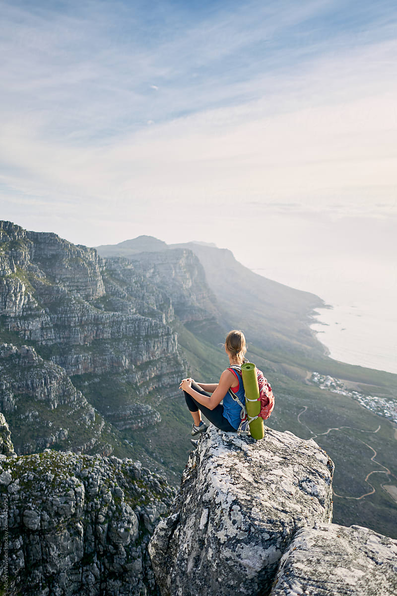 "Hiking Outdoors" by Stocksy Contributor "Juno" - Stocksy