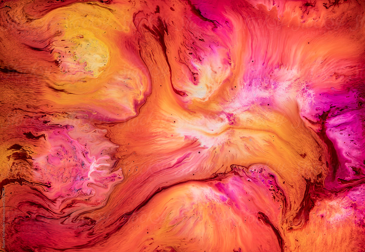 "Swirly Galaxy Abstract Liquid Background" by Stocksy Contributor ...