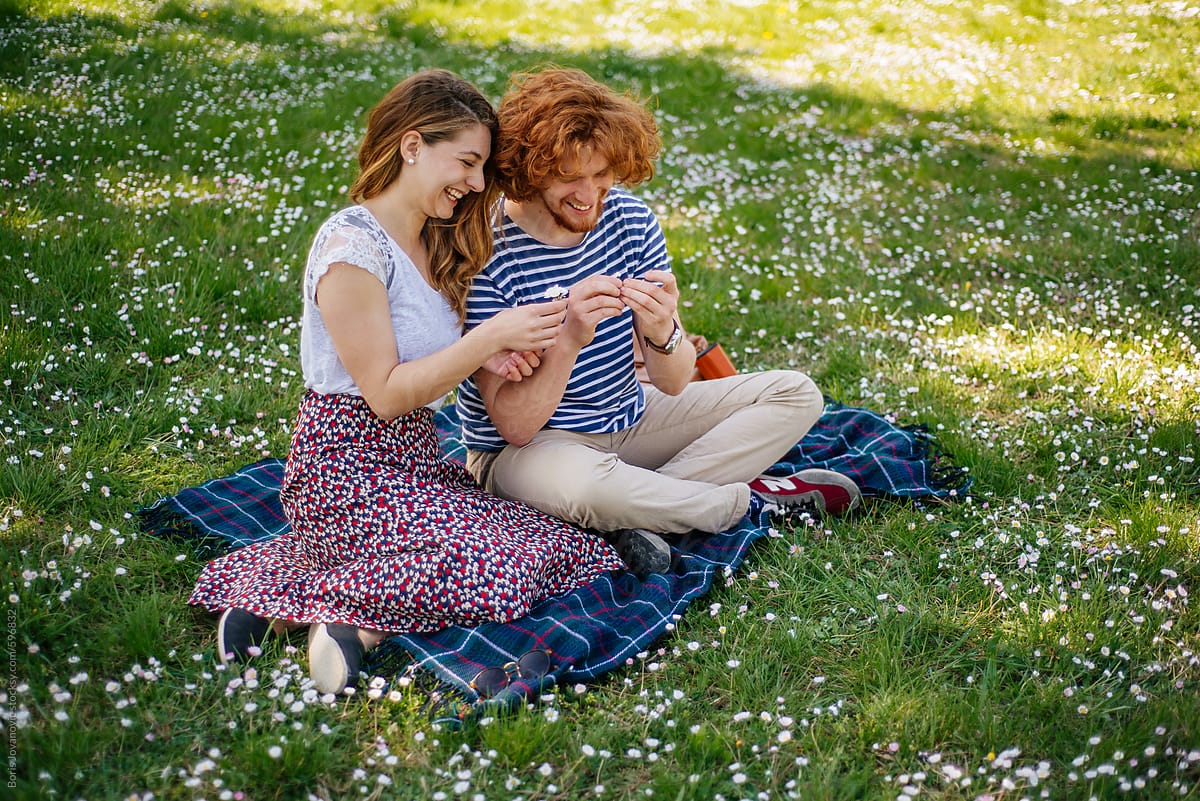 "Ginger Couple Having A Picnic" by Stocksy Contributor "Boris Jovanovic ...