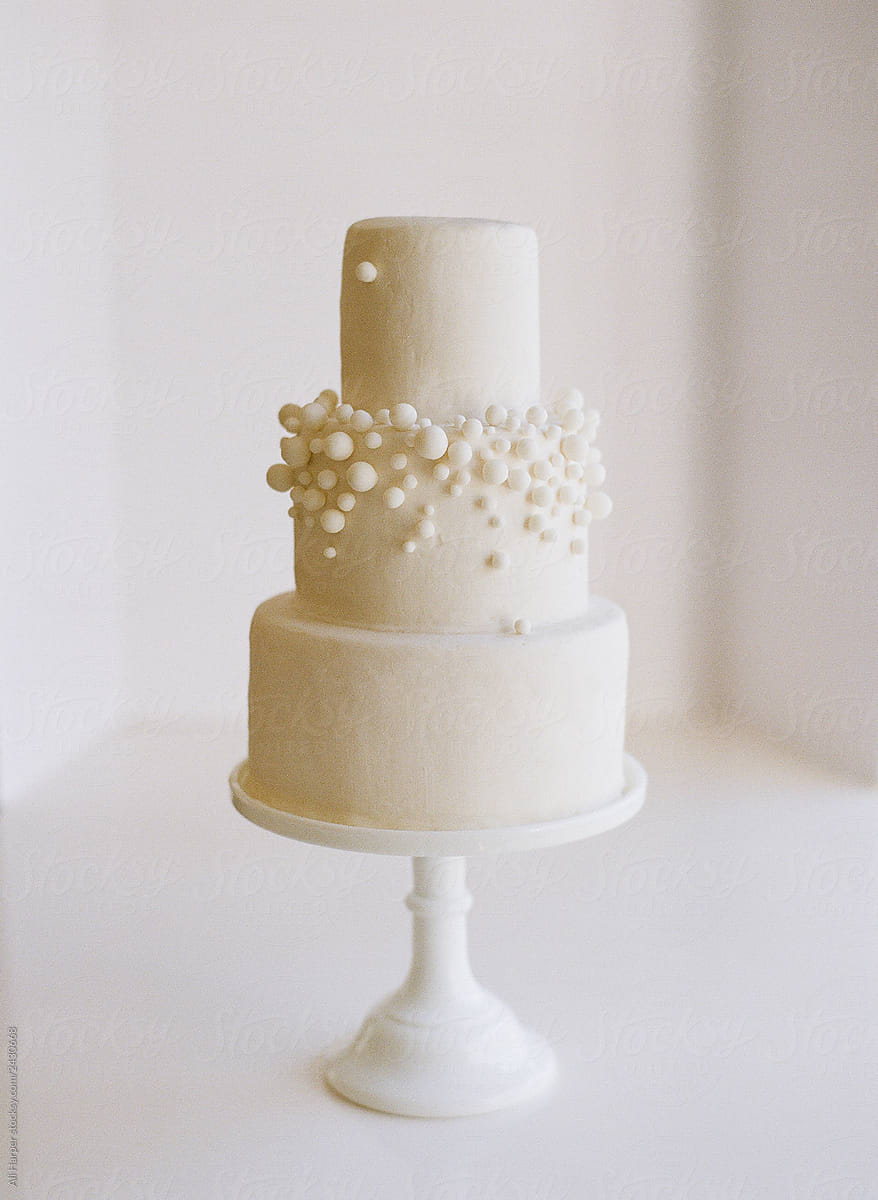 Small White Wedding Cake