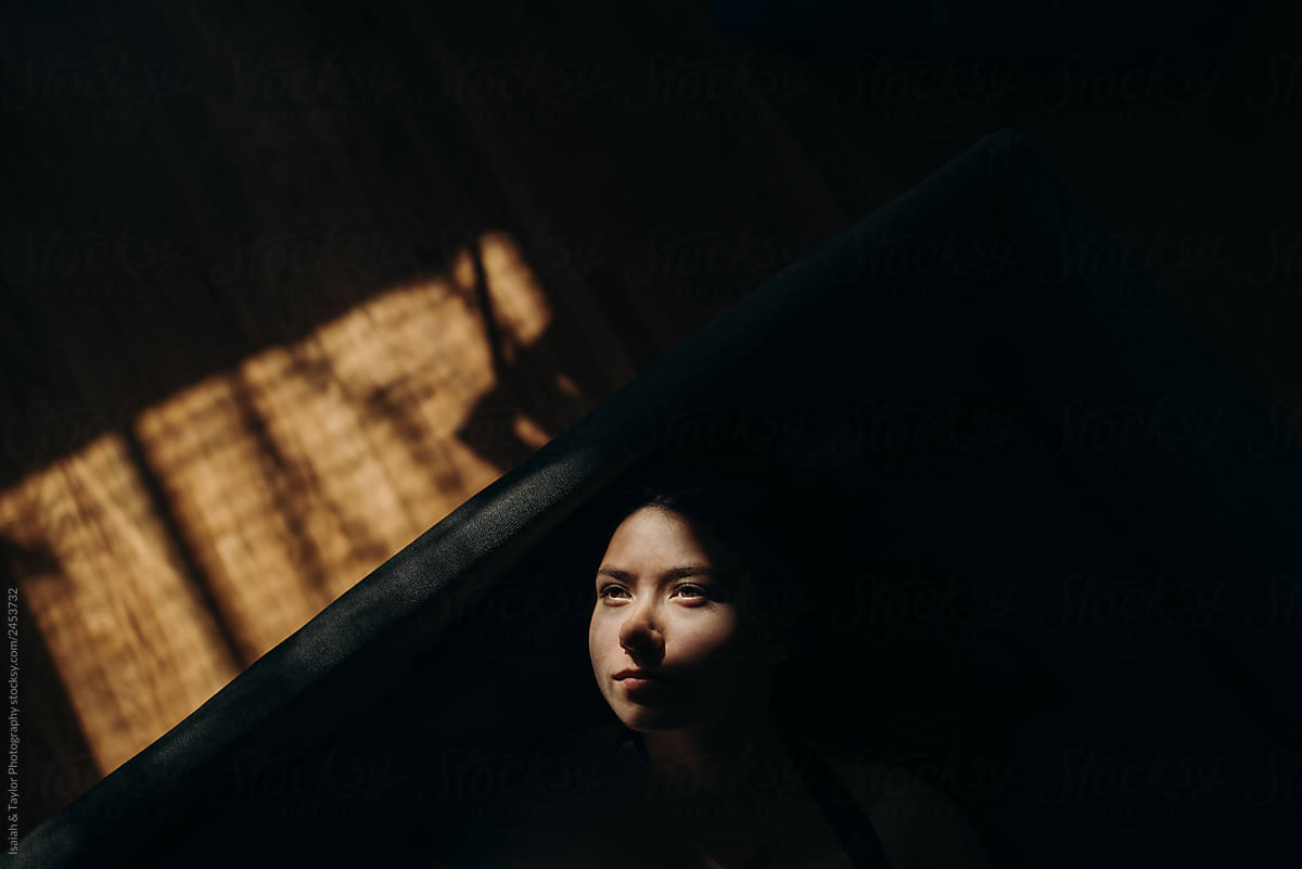 "Portrait Of Woman Looking Toward The Light" by Stocksy Contributor ...