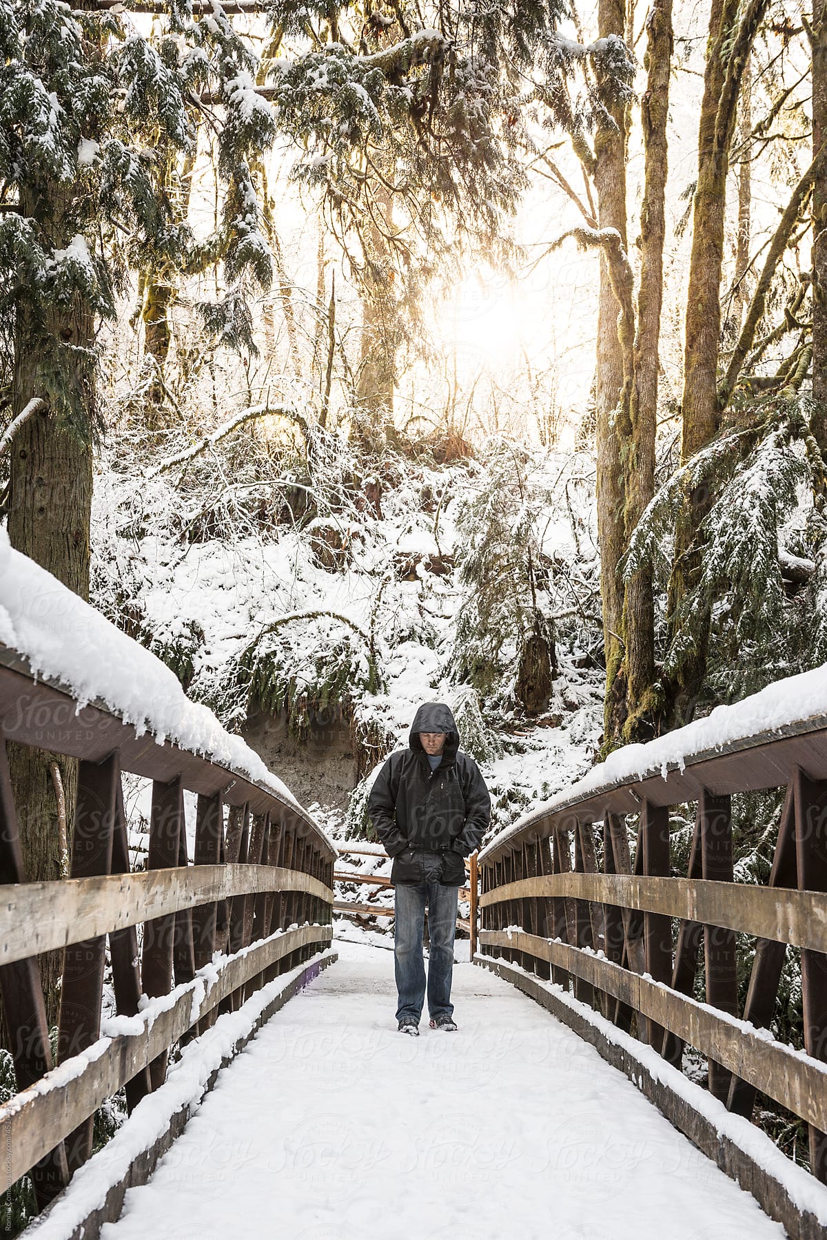 "Winter Walk" by Stocksy Contributor "Ronnie Comeau" - Stocksy
