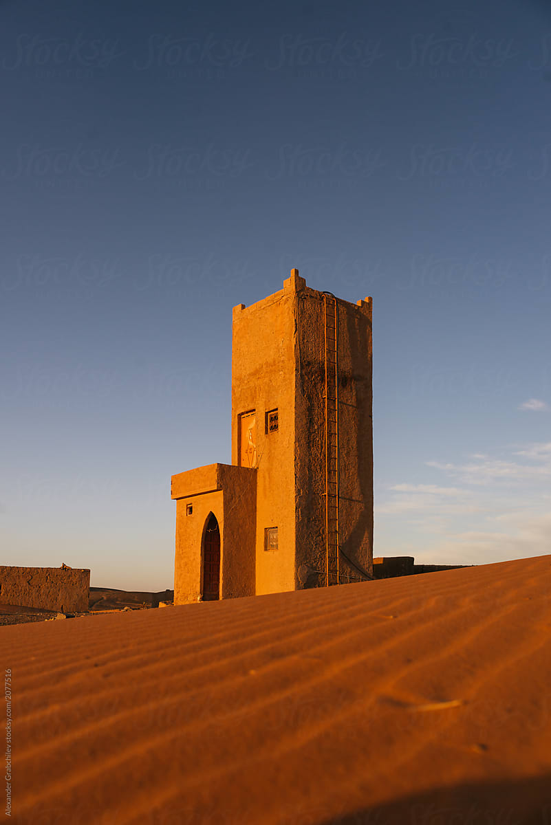 "Sand Tower In A Sahara Desert" by Stocksy Contributor "Alexander ...