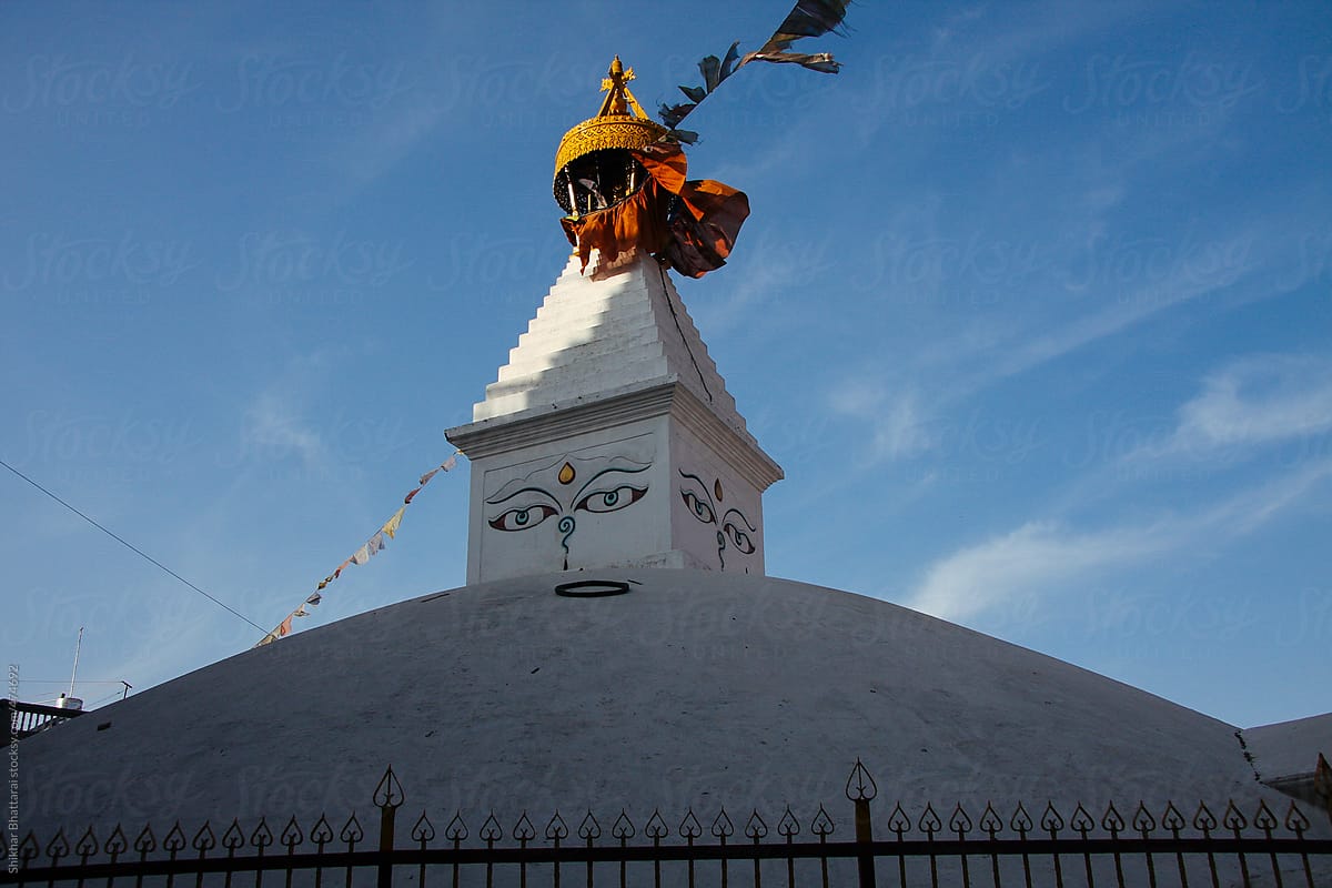 "A Small Buddhist Stupa In Patan, Nepal." by Stocksy Contributor ...
