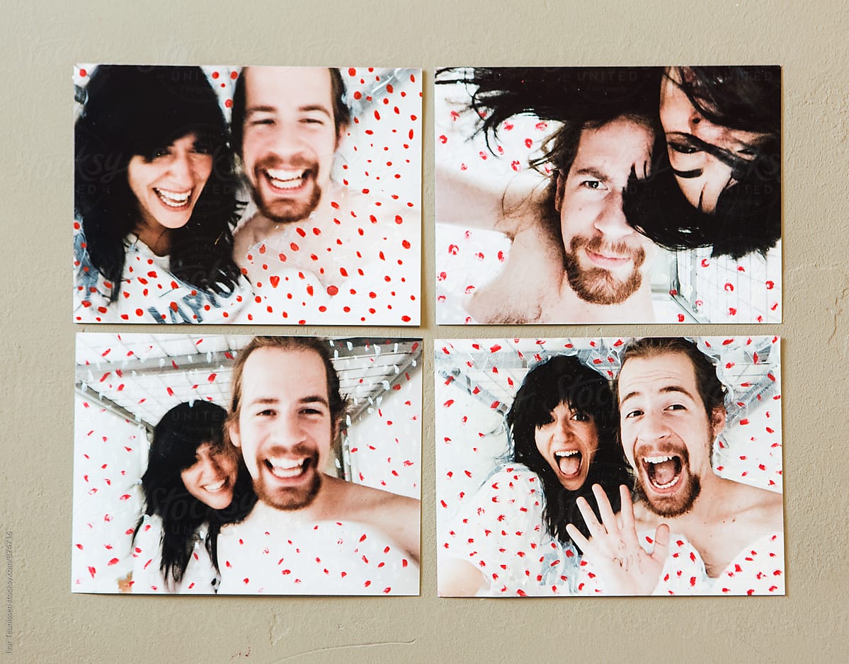 "Hand Painted / Mark Making Photos Of A Young Couple" by Stocksy ...