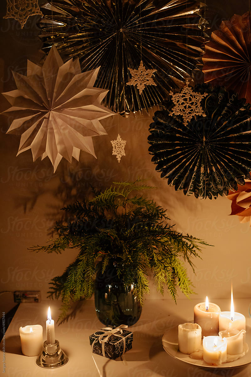 "Christmas Decor At Home" by Stocksy Contributor "Sergey Narevskih ...