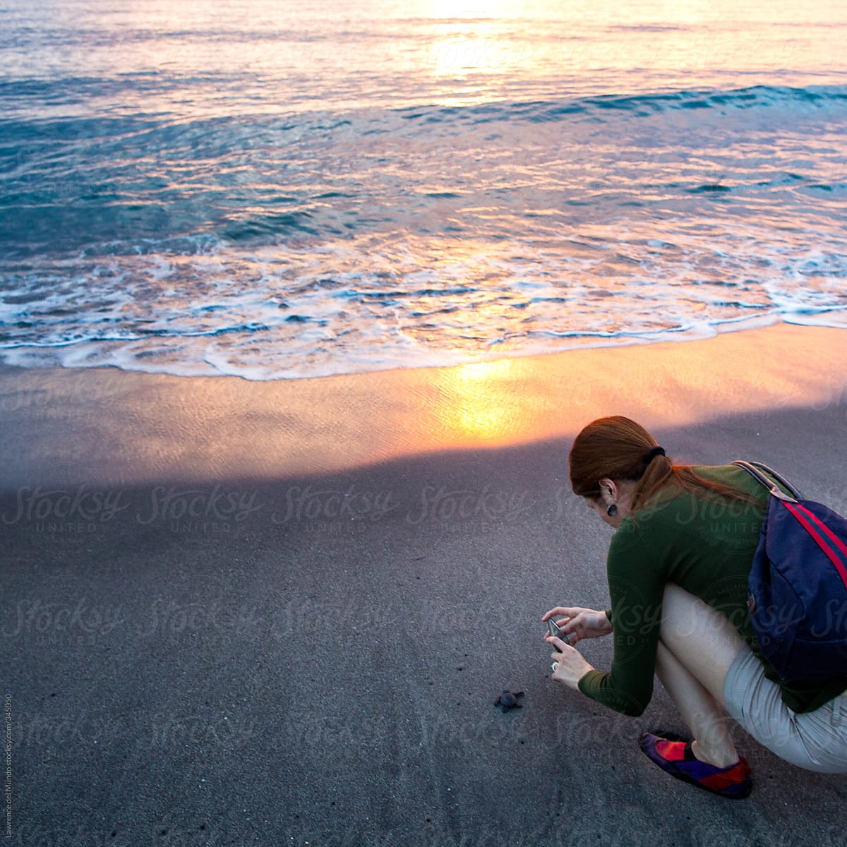 "Video Tape The Release Of The Sea Turtle" by Stocksy Contributor ...