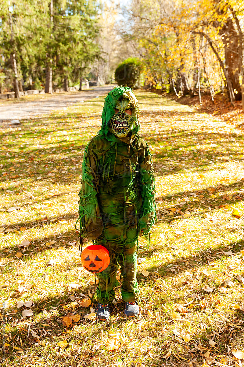 Swamp Monster Costume Homemade