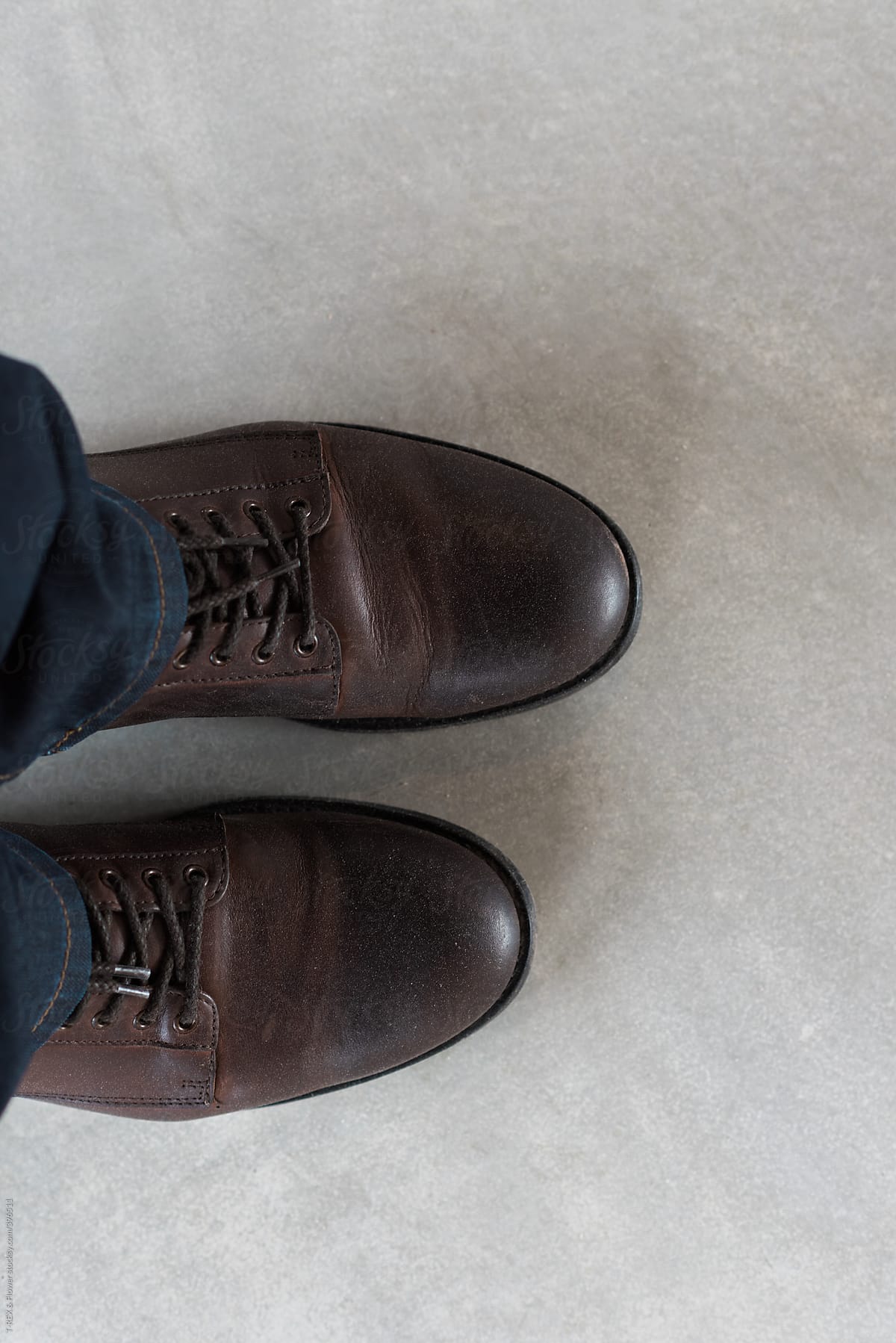 "Overhead View Of Leather Shoes" by Stocksy Contributor "Danil Nevsky ...