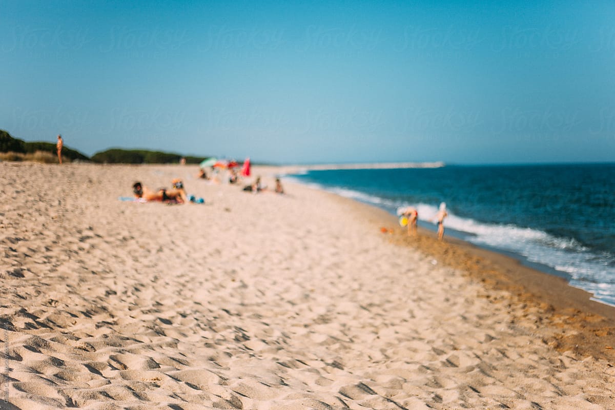 "Sandy Beach" by Stocksy Contributor "Giada Canu" - Stocksy
