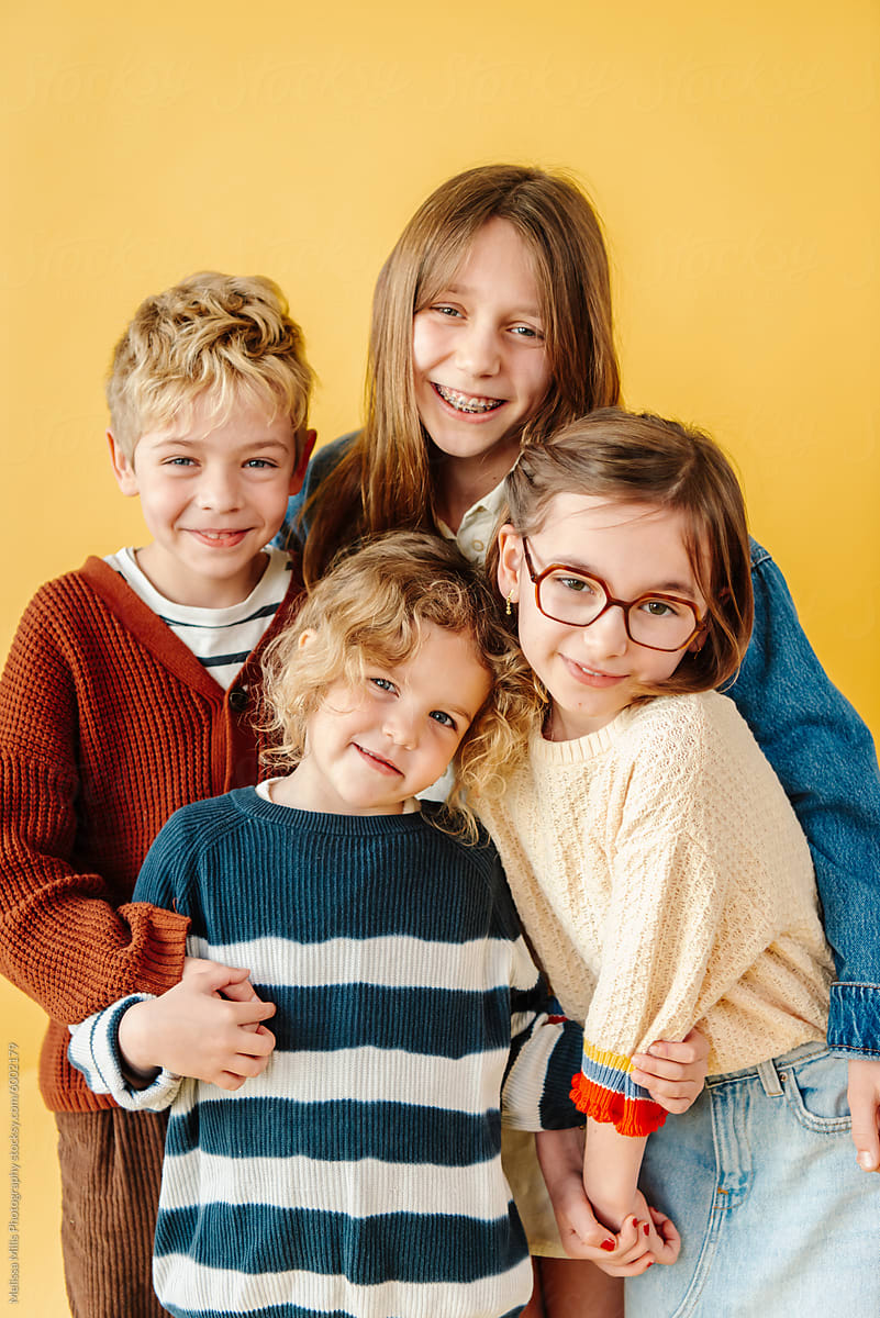 "Kids Fall Fashion Portrait" by Stocksy Contributor "Melissa Milis ...