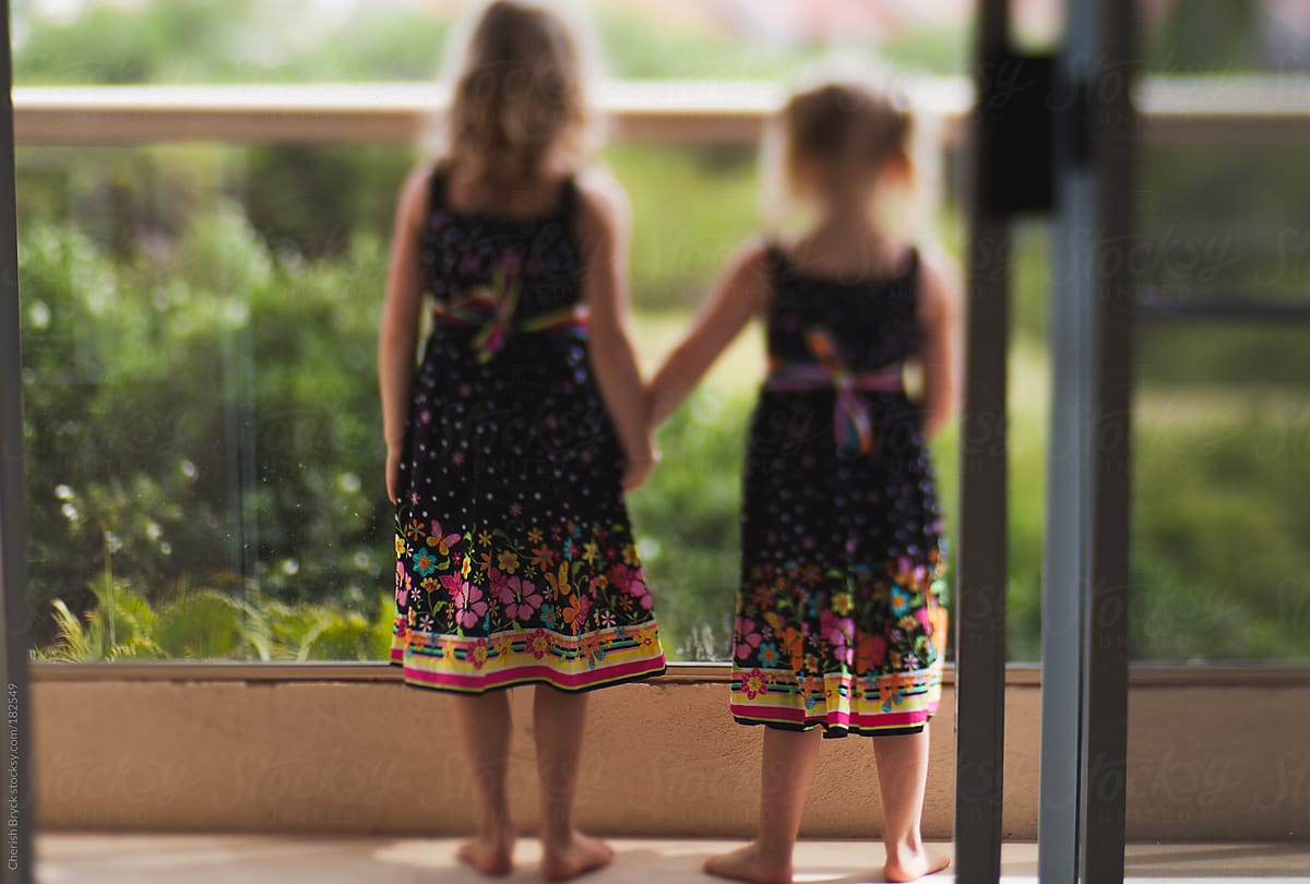 "Sisters Wearing Matching Dresses." by Stocksy Contributor "Cherish ...