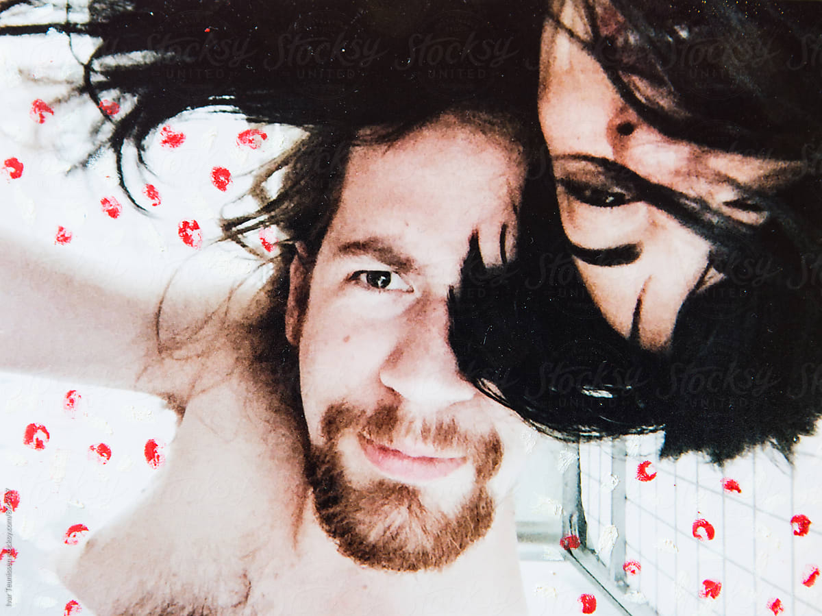 "Hand Painted / Mark Making Photos Of A Young Couple" by Stocksy ...