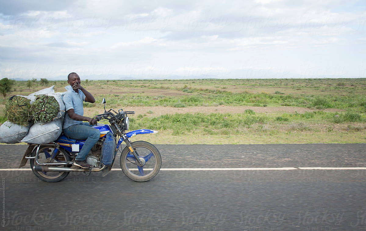 "Market Trader Transporting Goods To Market. Kenya." by Stocksy ...