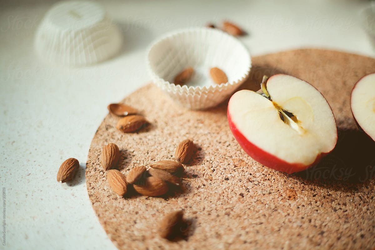 "Apples And Almonds" by Stocksy Contributor "Claudia Guariglia" - Stocksy