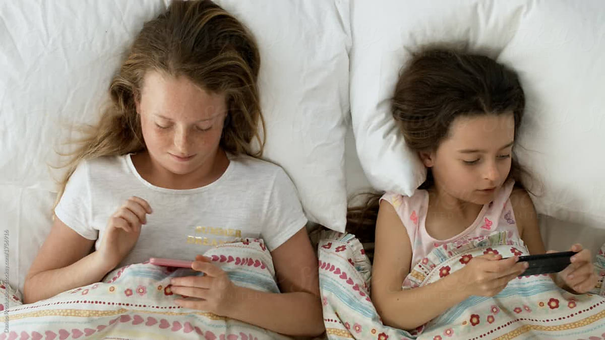 "Children At Home Using Technology" by Stocksy Contributor "Daxiao ...