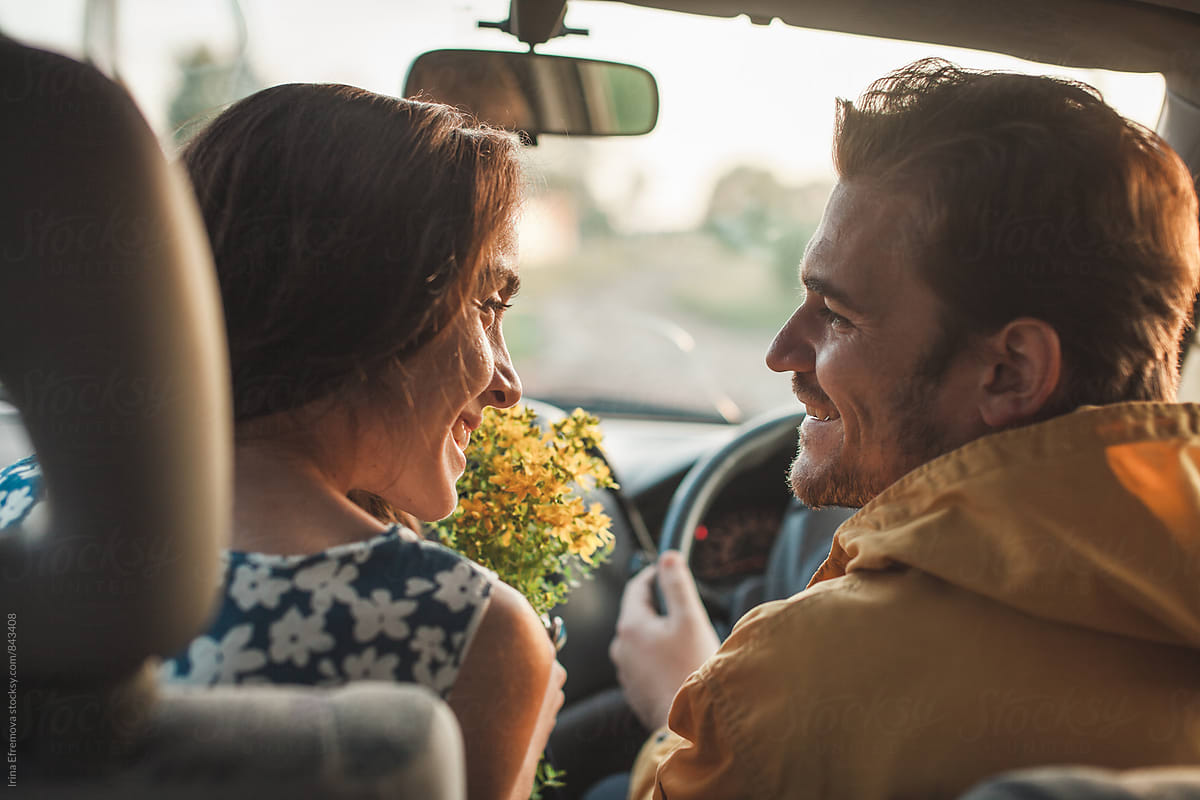 "Couple In A Right Hand Drive Car" by Stocksy Contributor "Irina ...