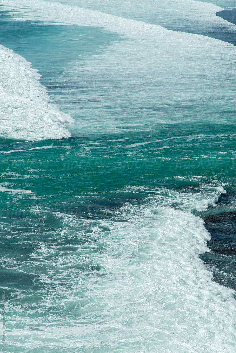 "View Of Huge Waves From A Great Height" by Stocksy Contributor "Duet ...