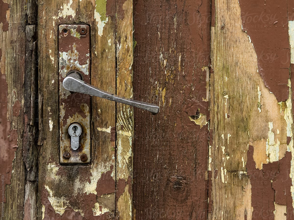 "Detail Of Decaying Wooden Door" by Stocksy Contributor "Melanie Kintz ...