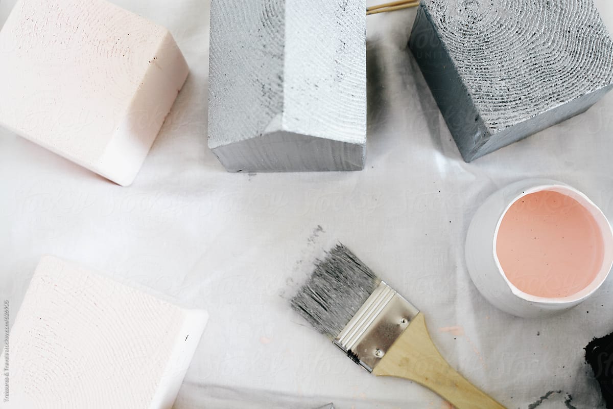 "DIY How To Make House Building Blocks" by Stocksy Contributor "Pink ...