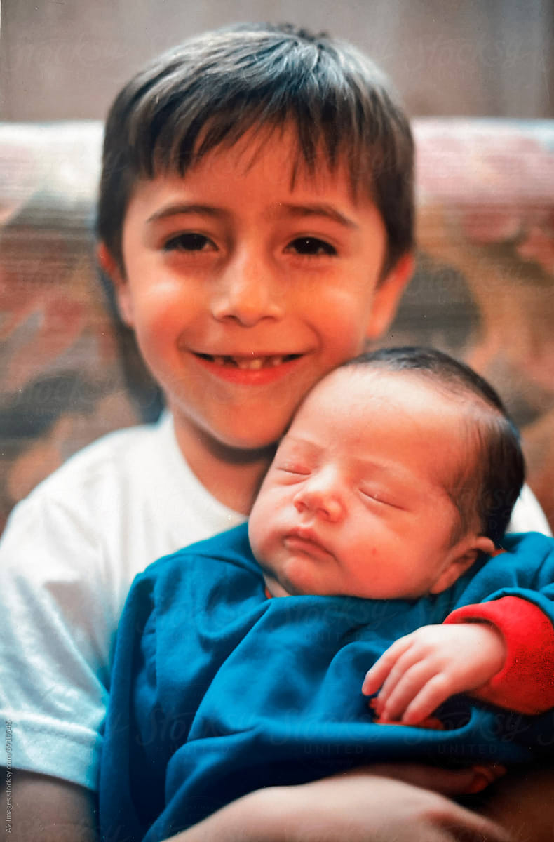 "Brothers Portrait" by Stocksy Contributor "A2 Images" - Stocksy