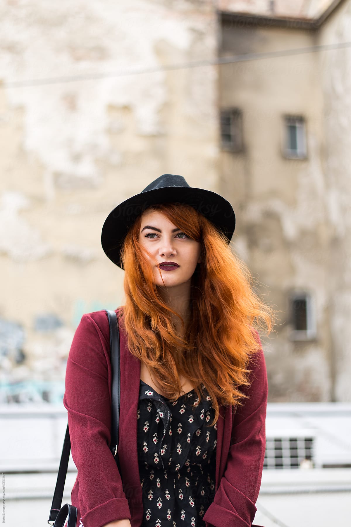 "Portrait Of Ginger Woman" by Stocksy Contributor "Twenty Eight" - Stocksy