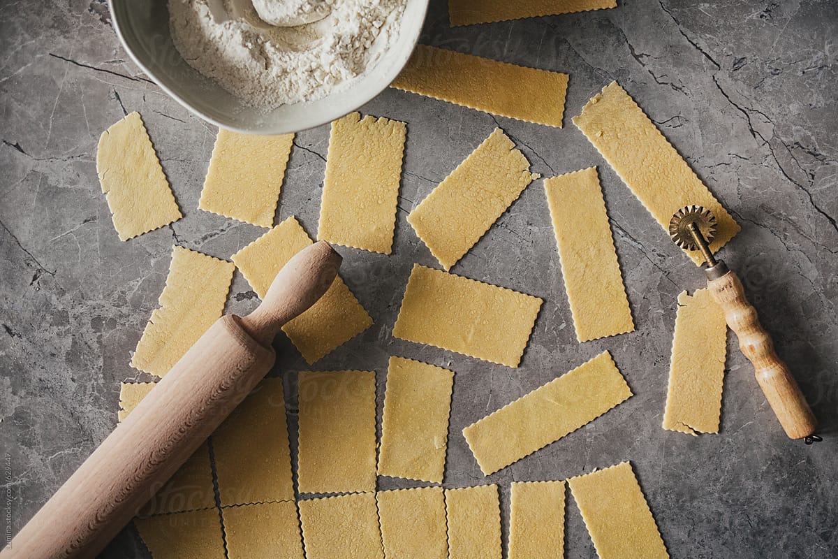 "Homemade Pasta" by Stocksy Contributor "Lumina" - Stocksy