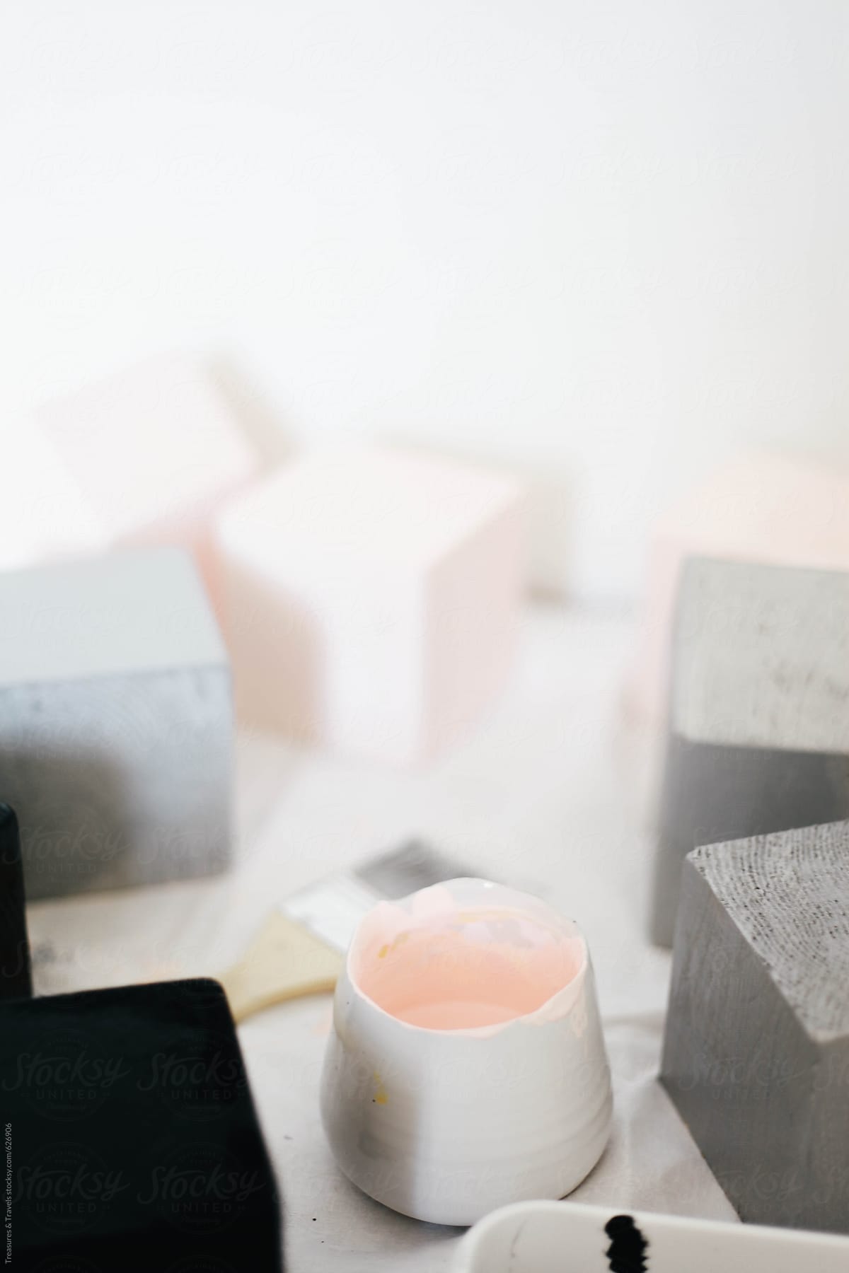 "DIY How To Make House Building Blocks" by Stocksy Contributor "Pink ...
