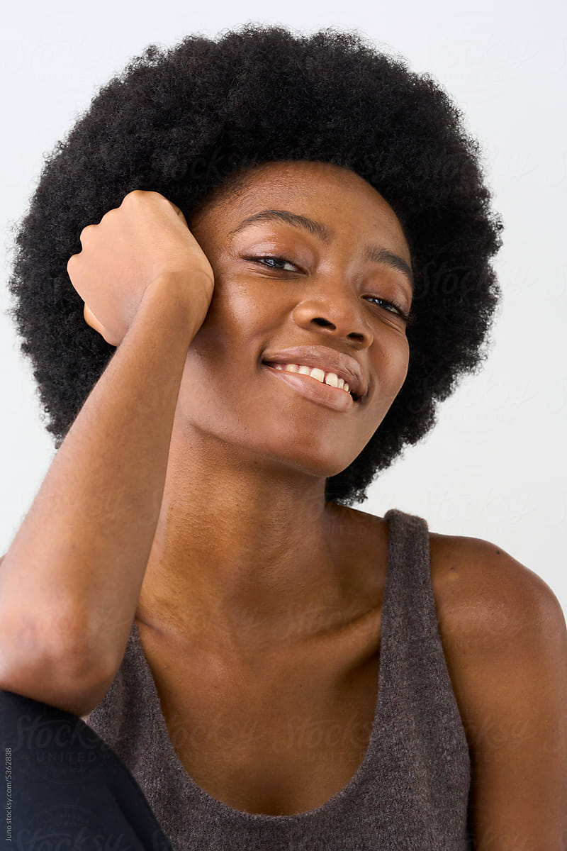 "Fresh-Faced Wellness Smile" by Stocksy Contributor "Juno" - Stocksy